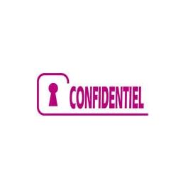 Empreinte de tampon confidentiel - Promociel
