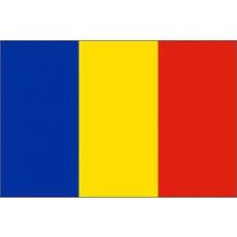 Drapeau Roumanie 80 x 120 cm - véritable drapeau Roumain en tissu ...