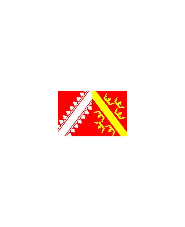 Drapeau Alsace 80 x 120 cm - véritable drapeau Alsace en tissu : Promociel