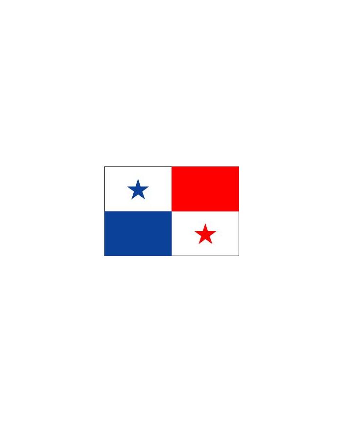 Drapeau Panama 100 x 150 cm - véritable drapeau Panaméen en tissu ...