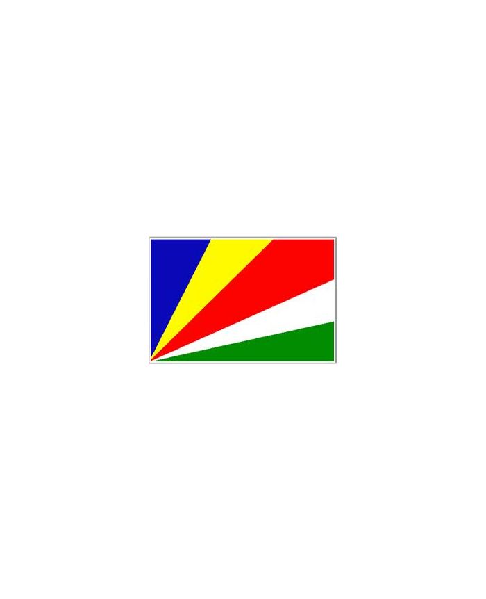 Drapeau des Seychelles 150 x 225 cm - véritable drapeau Seychellois en ...