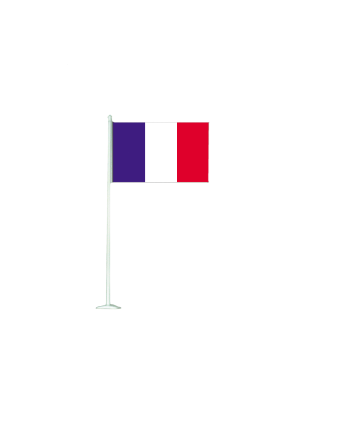 Drapeau de table PVC France drapeaux de table : Promociel