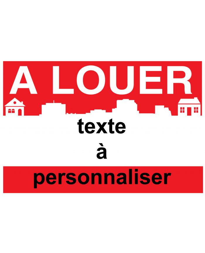 Panneau à louer 120 x 80 cm Classic à personnaliser - panneaux à louer ...