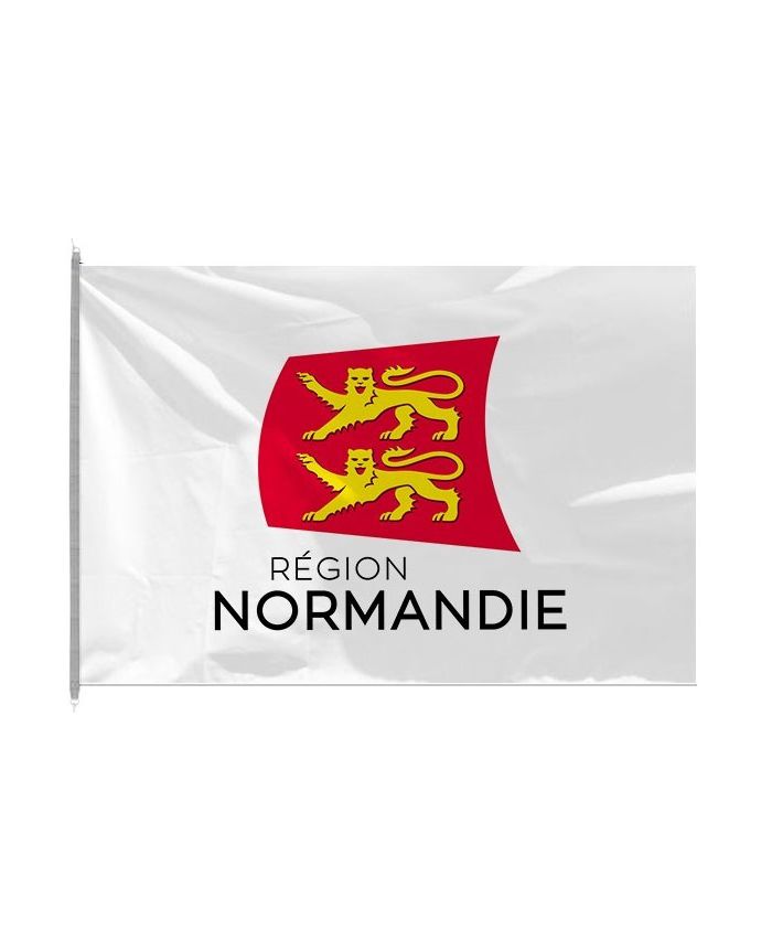 Drapeau région Normandie 150 x 225 cm - véritable drapeau Région ...