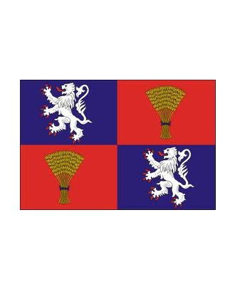 Drapeau Gascogne 80 x 120 cm - véritable drapeau Gascon en tissu ...