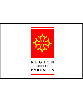 Drapeau région Midi Pyrénées 80 x 120 cm, Promociel fabricant de ...